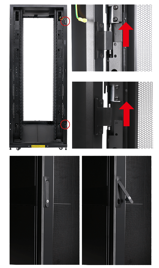 800mm Wide Server Cabinet – SharkRack